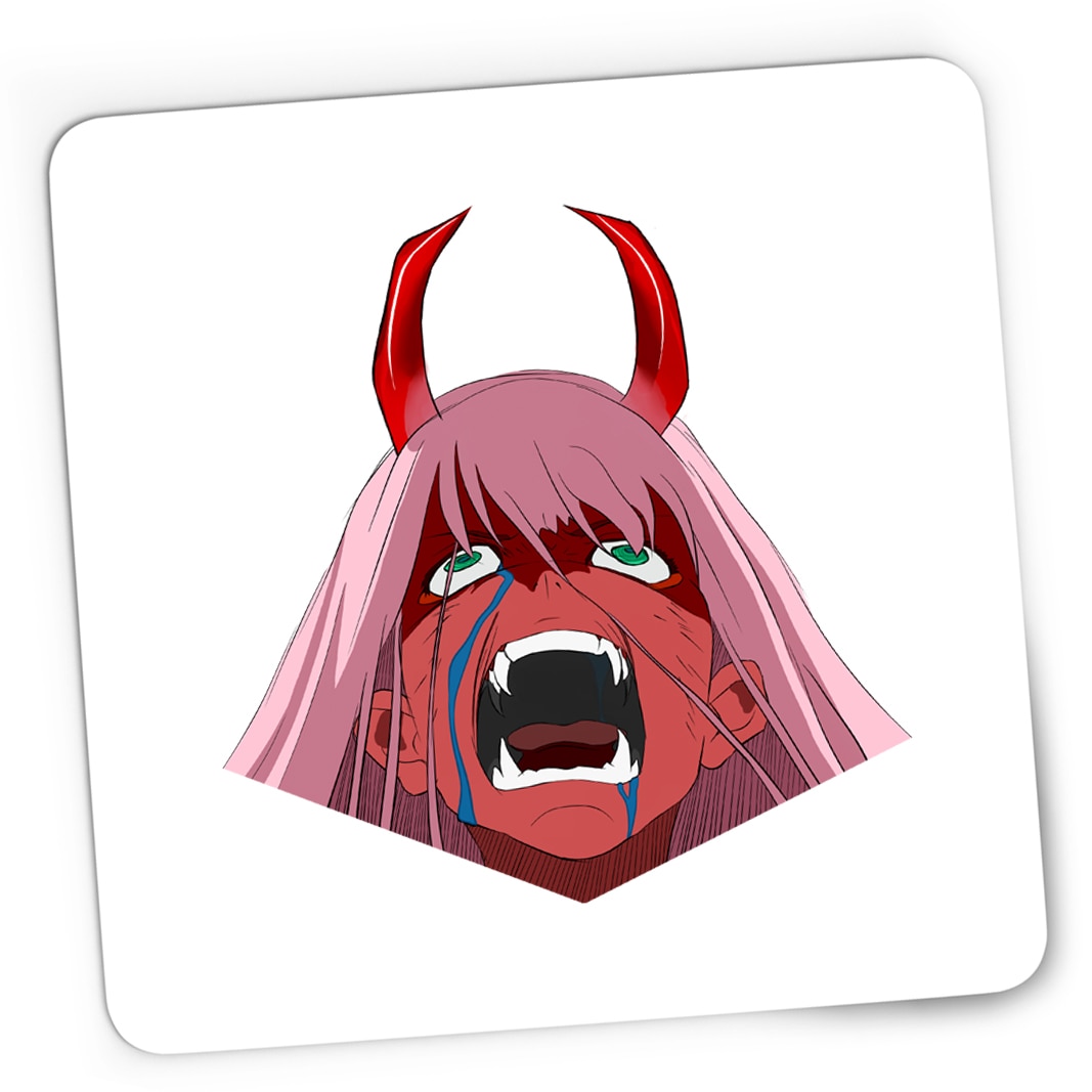 Mousepad Gaming Darling in the FranXX Zero Two Rage Anime, 21x19 cm ...