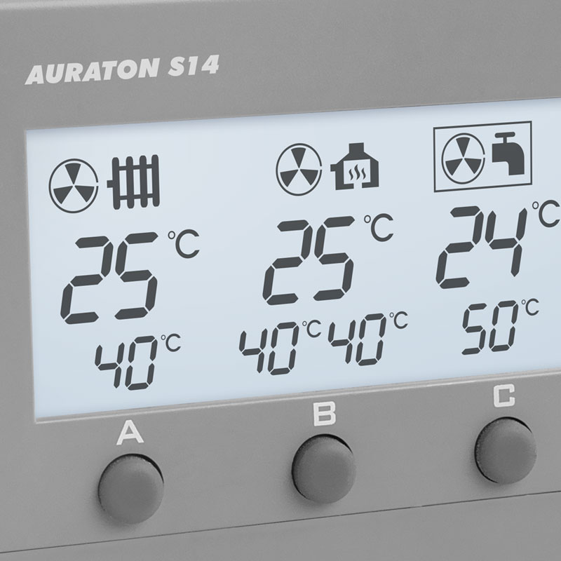 Controler multifunctional Auraton URSA, pentru apa calda menajera si ...