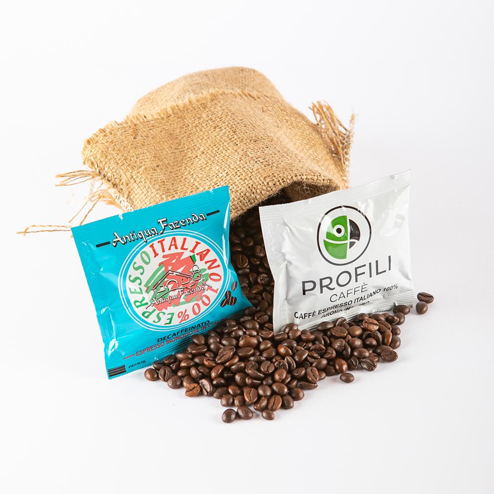 Set Paduri Cafea 44 mm, Cialde, decafeinizata, cu hartie bio ...