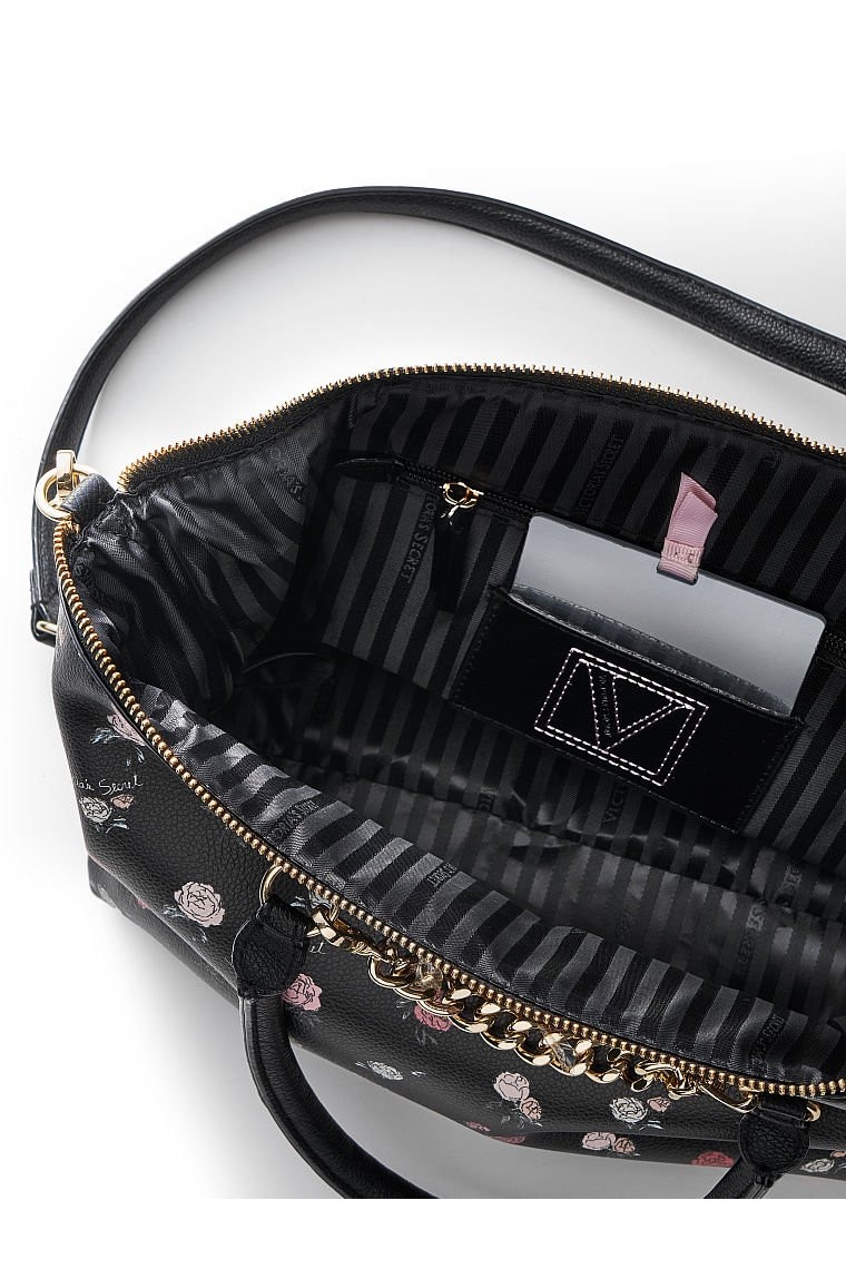 Geanta, Victoria's Secret, Slouchy Satchel, Dark Rose - eMAG.ro