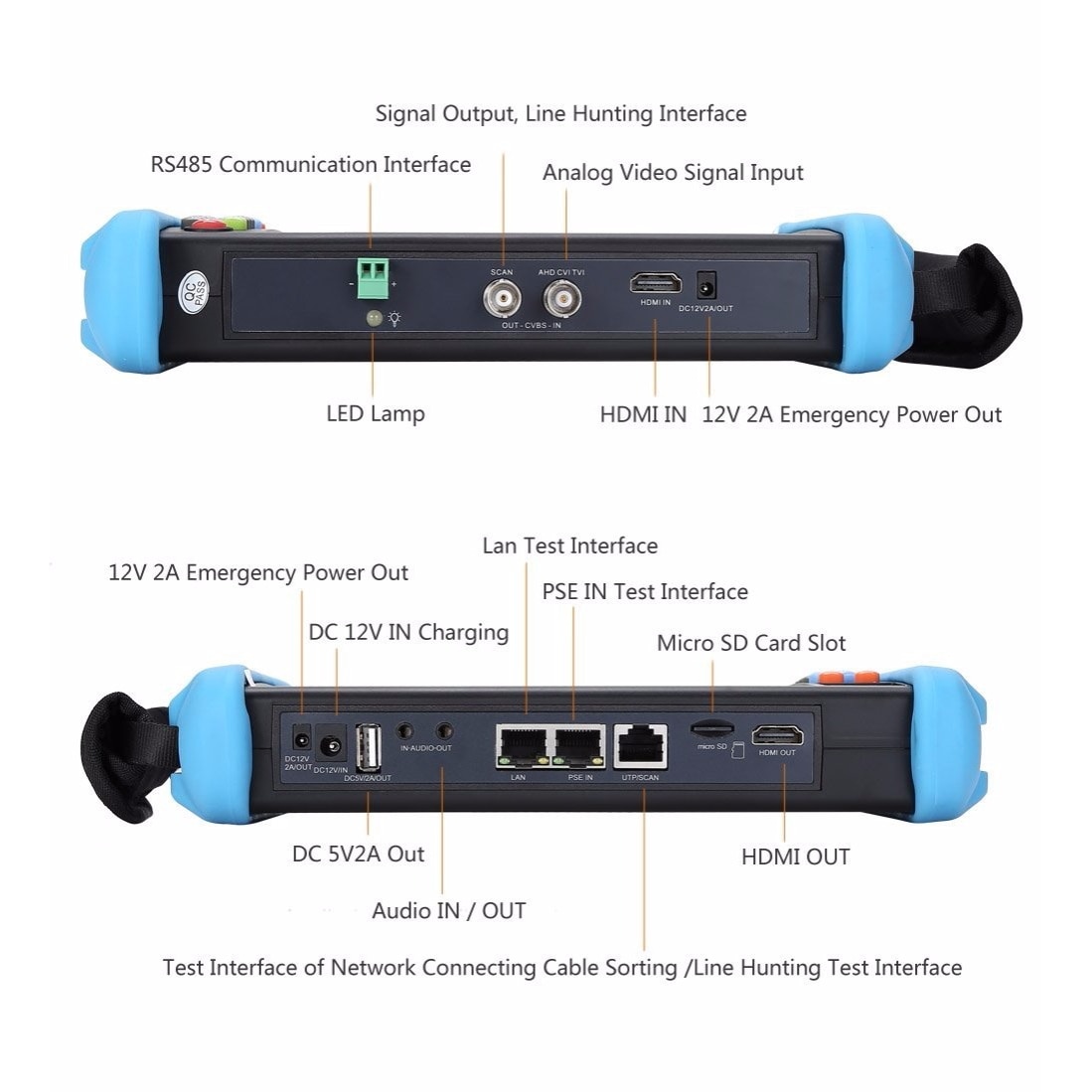 Tester CCTV Android IPC 9800 ADH PLUS - eMAG.ro