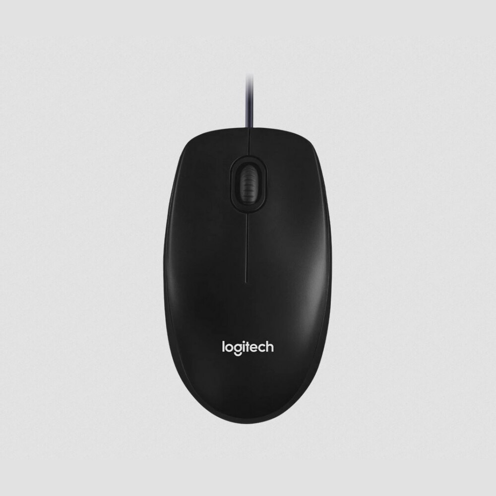Mouse optic cu fir, LOGITECH, M100, Negru - eMAG.ro