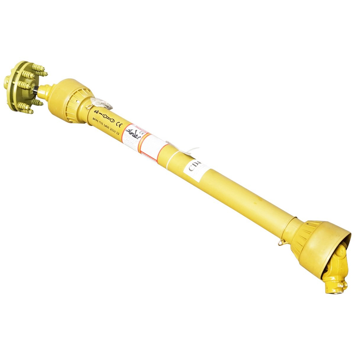 Cardan 1400mm T5 1 3/8 Z=6 cu ambreiaj compus din 2 discuri cruce 30,2x80 - eMAG.ro