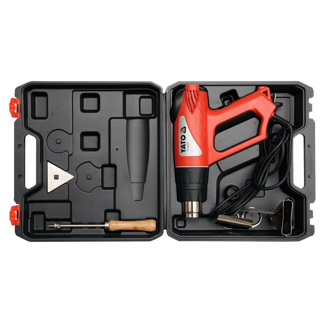 Suflanta aer cald YATO, accesorii, 2000W - eMAG.ro