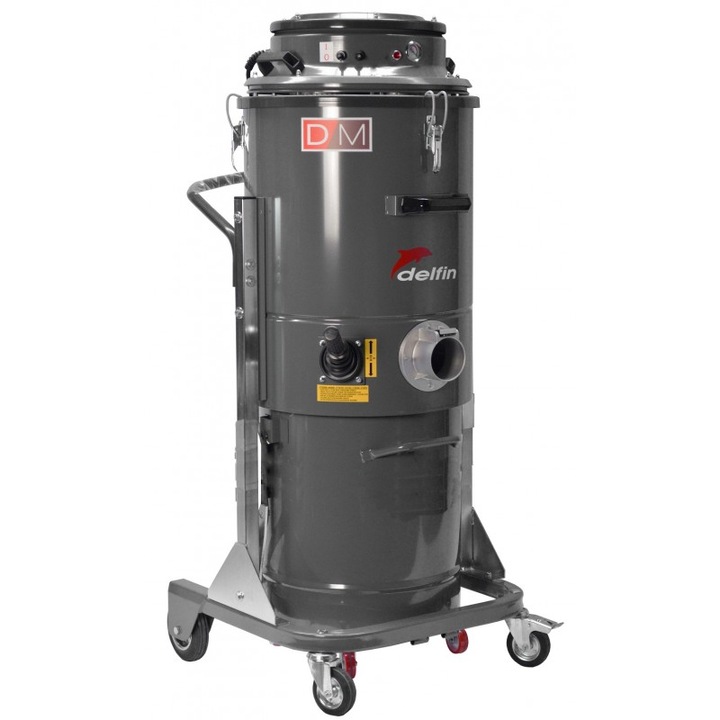 Aspirator industrial pentru praf umed-uscat, DM3EL DELFIN, 3 motoare, 3 ...