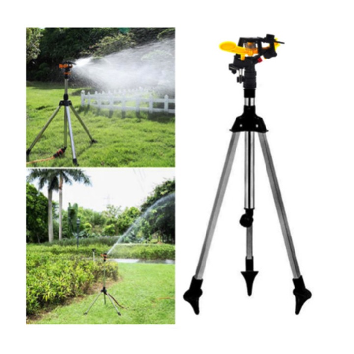 Aspersor cu picioare metalice,rotativ pentru gradina cu trepied 55-93 ...