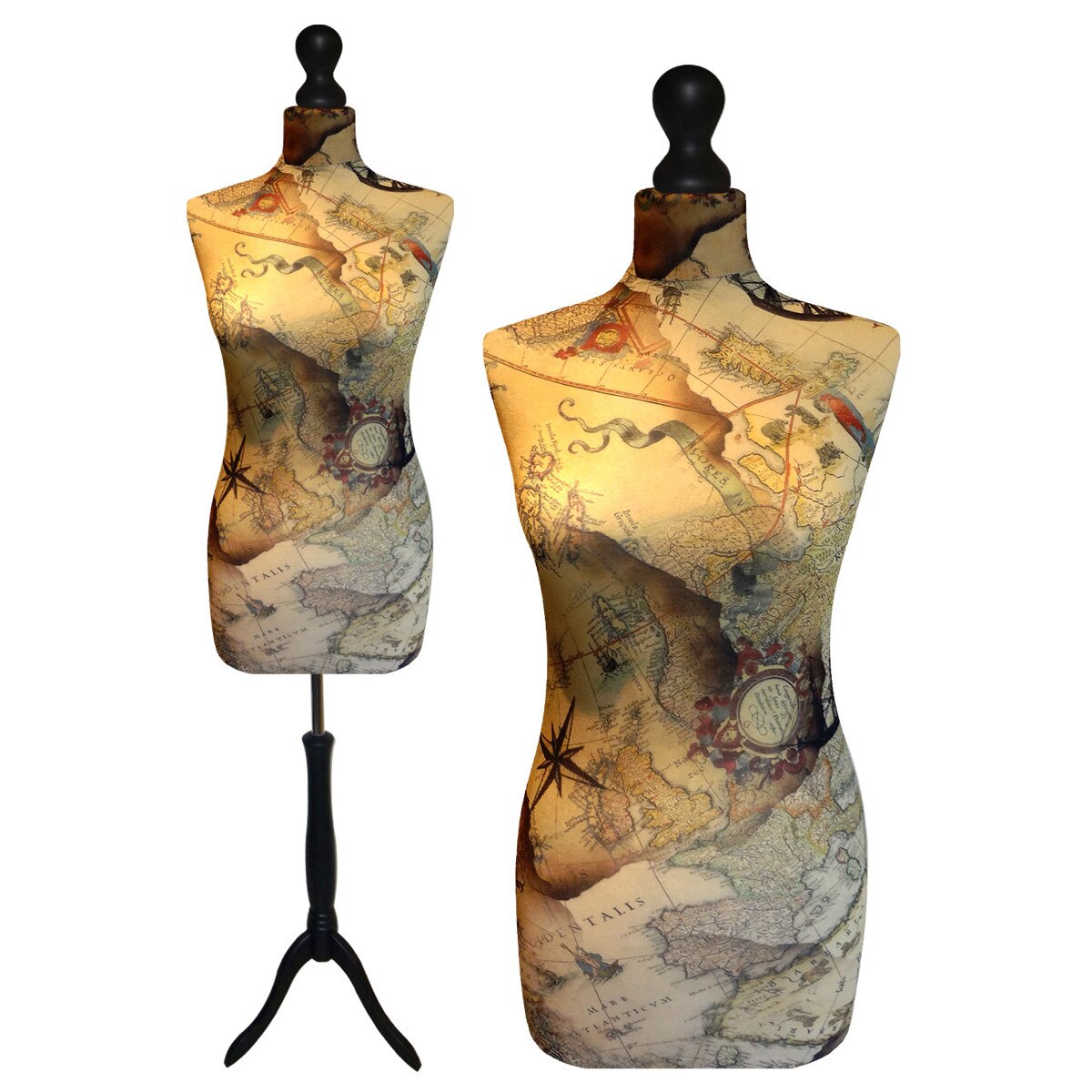 Bust croitorie dama Globe, Spuma/Poliester, Multicolor, 32-34 EU - eMAG.ro