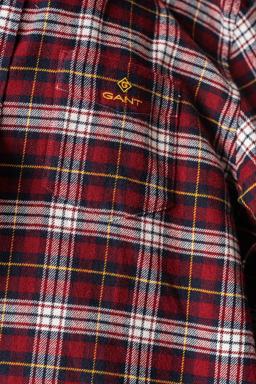 Gant, Карирана риза, Червен/Бял, M - eMAG.bg