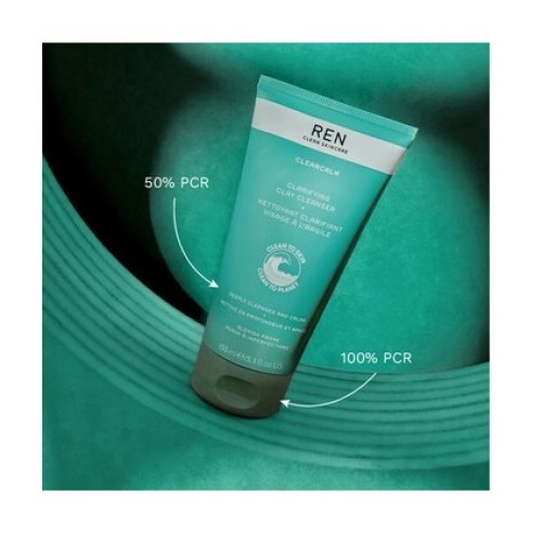 Почистващ гел за лице Ren, Clear Calm 3 Clarifying, 150 мл - eMAG.bg