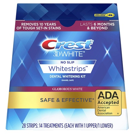 Benzi Albire Dinti, Crest Whitestrips 3D Glamorous White Luxe, Cutie 14 ...