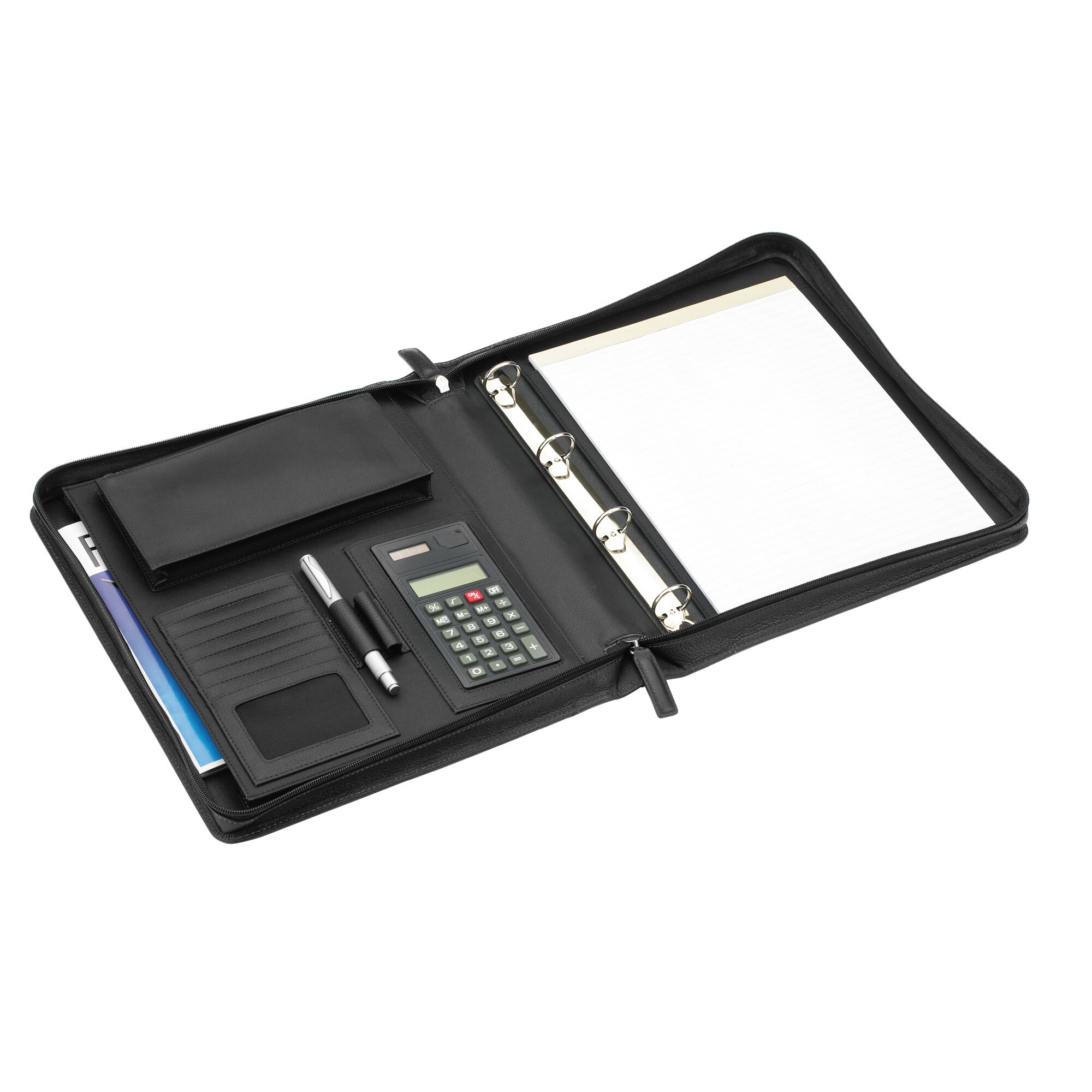 Mapa Documente, D&N, DN5597, Piele Naturala, Negru - eMAG.ro