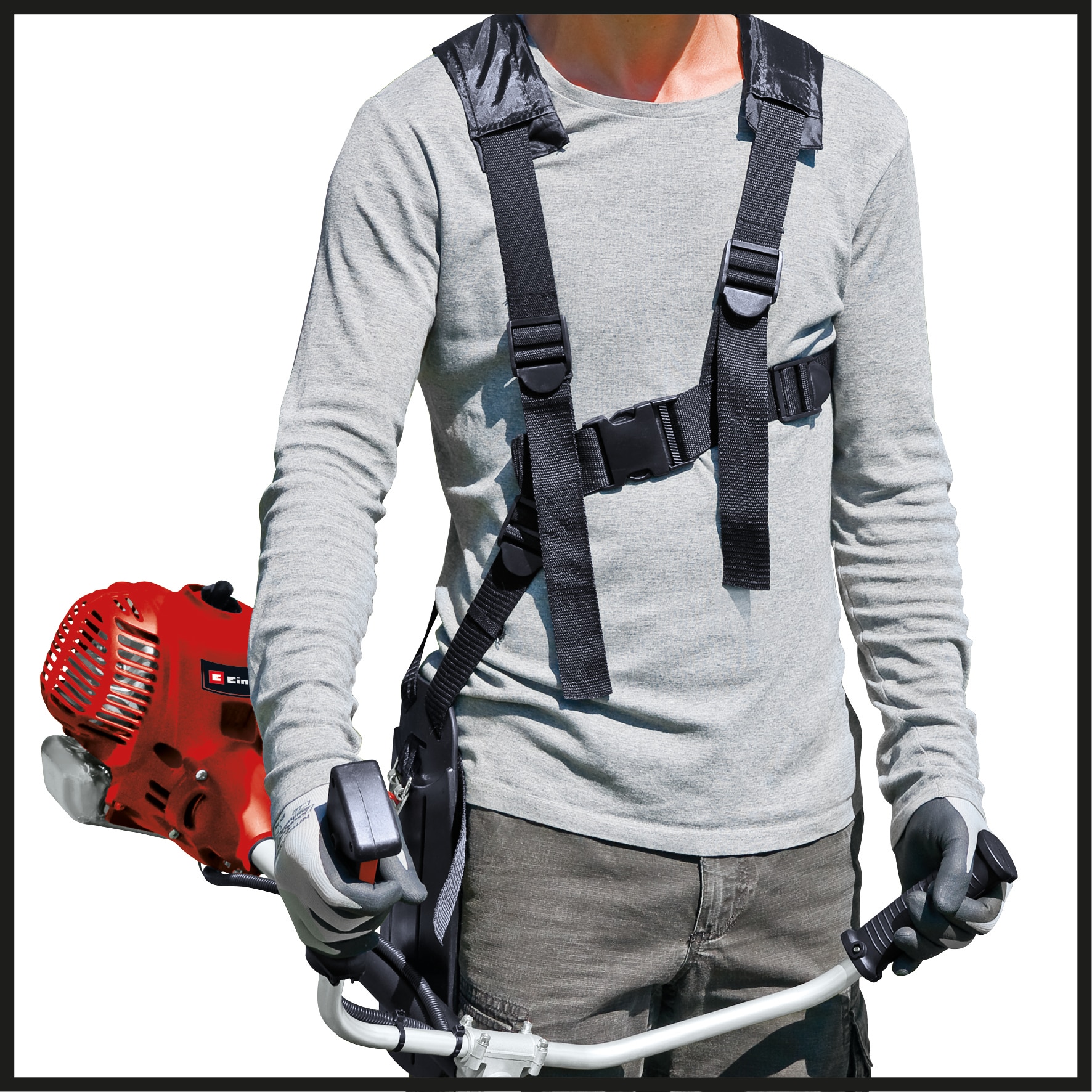 Motocoasa Einhell GC-BC 30/1 I AS, 29.7 cm³, 1 KW, latime taiere 42 cm ...