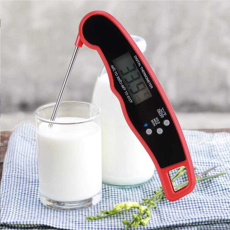 Termometru alimentar, Sundiguer®, pentru carne, metalic, cu tija ...