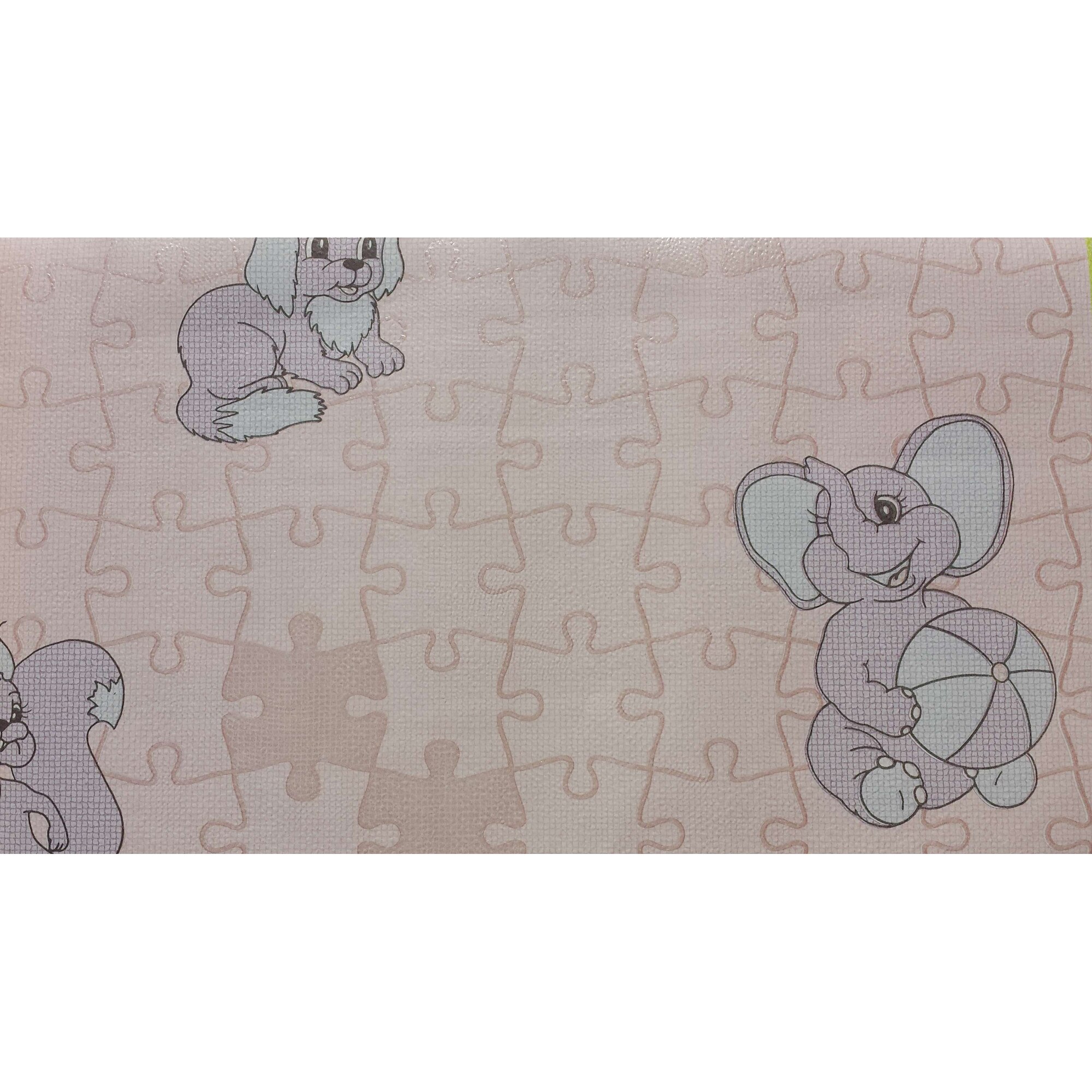 Tapet puzzle roz 0.53m x 10.05m - eMAG.ro