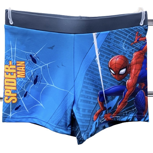Slip boxeri baie Spider-Man 110 cm Albastru - eMAG.ro