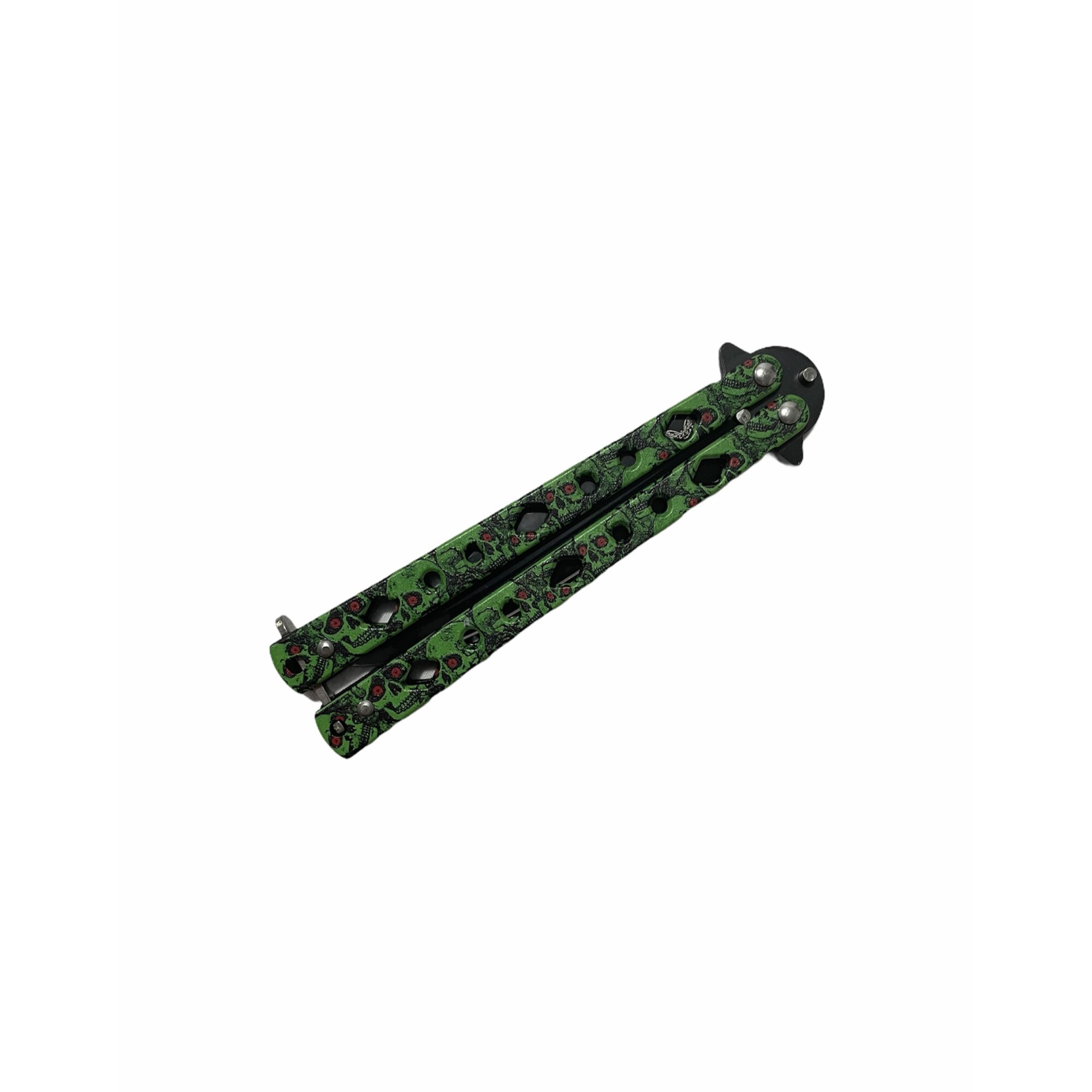 Cutit Butterfly green skull, lama 10 cm, TS-3103 - eMAG.ro