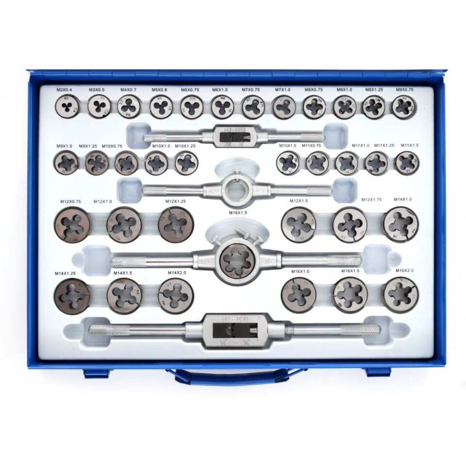 Set trusa tarozi si filiere 110 elemente TA4016 TAGRED - eMAG.ro