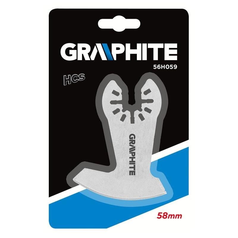 Острие Graphite, Полукръгло, За многофункционален инструмент, HCS, 58 ...