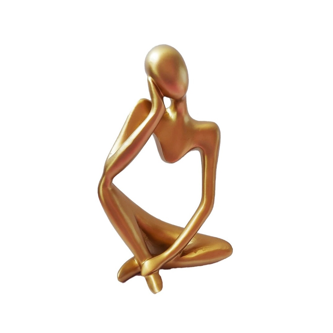 Statueta, Ganditor, auriu 23 cm - eMAG.ro