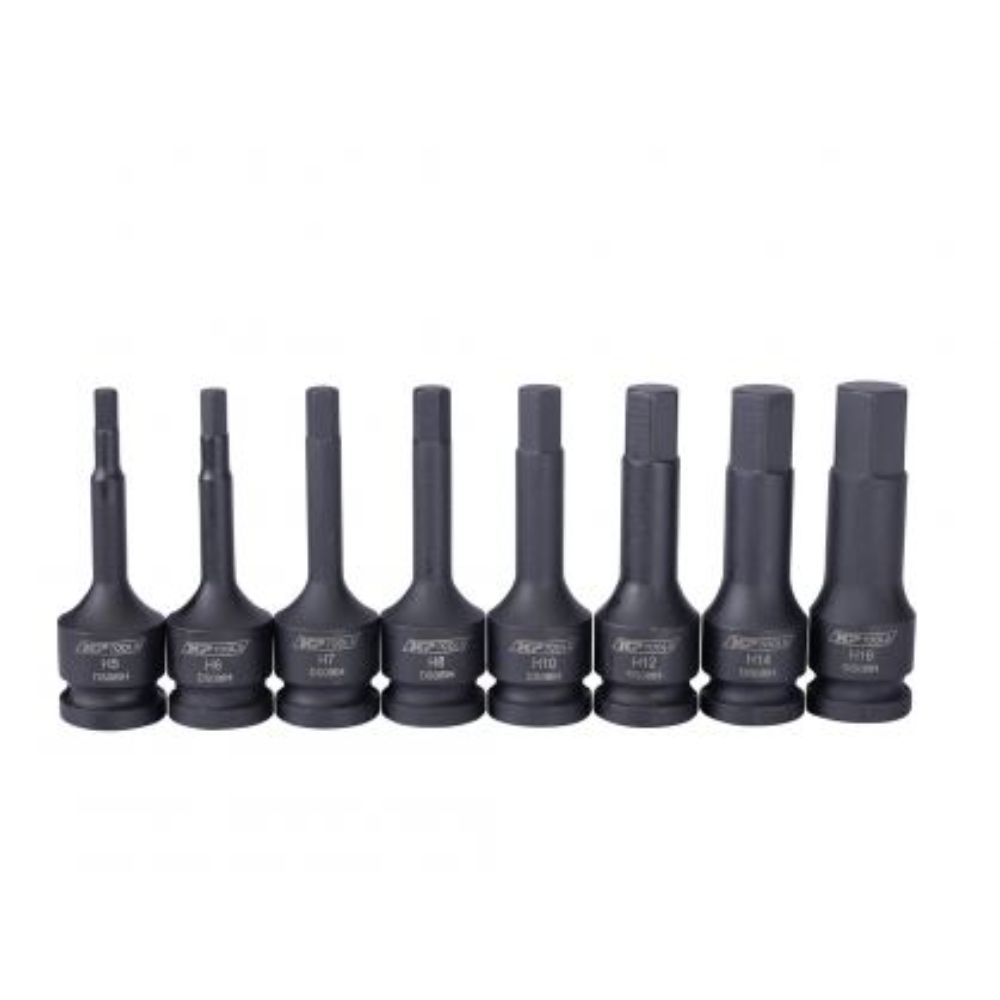 Set biti imbus, hexagonal, de impact, 1/2, 8 piese - eMAG.ro