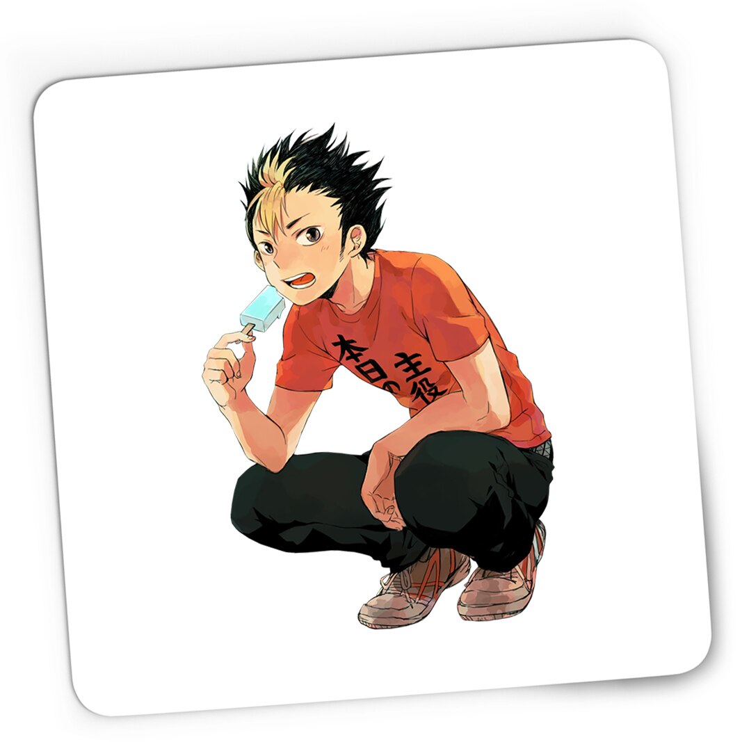 Mousepad Gaming Haikyuu Nishinoya Yuu Volei Inghetata Haikyu, 21x19 cm ...