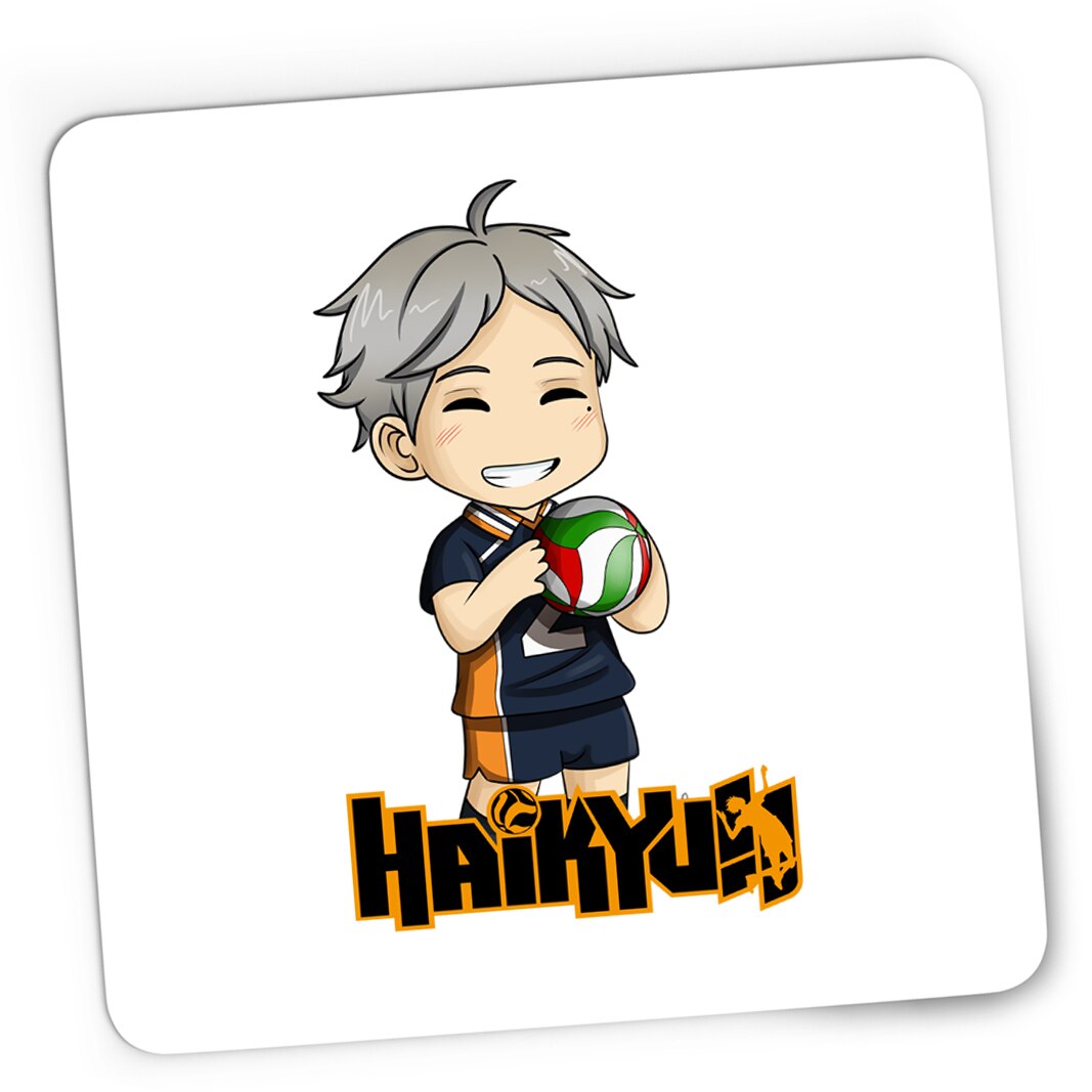 Геймърска подложка за мишка Haikyuu High Jump Volleyball Haikyu, 21x19 ...