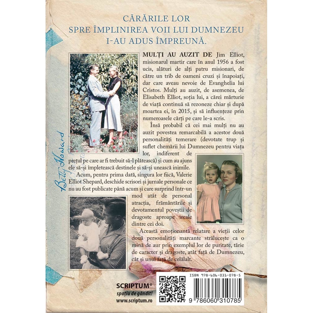 Cu dragoste, - Valerie Elliot Shepard - eMAG.ro