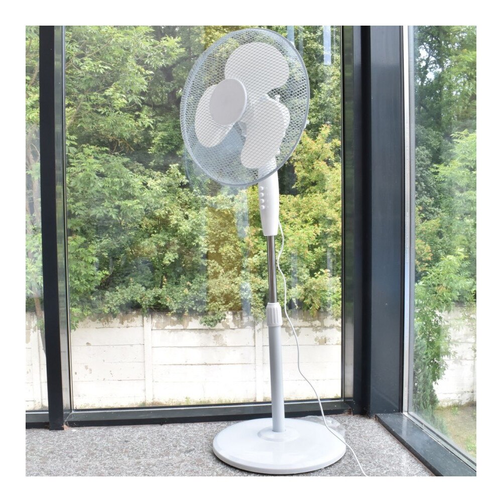 Ventilator de camera cu picior, STROXX, diametru ventilator 400 mm, 40W ...