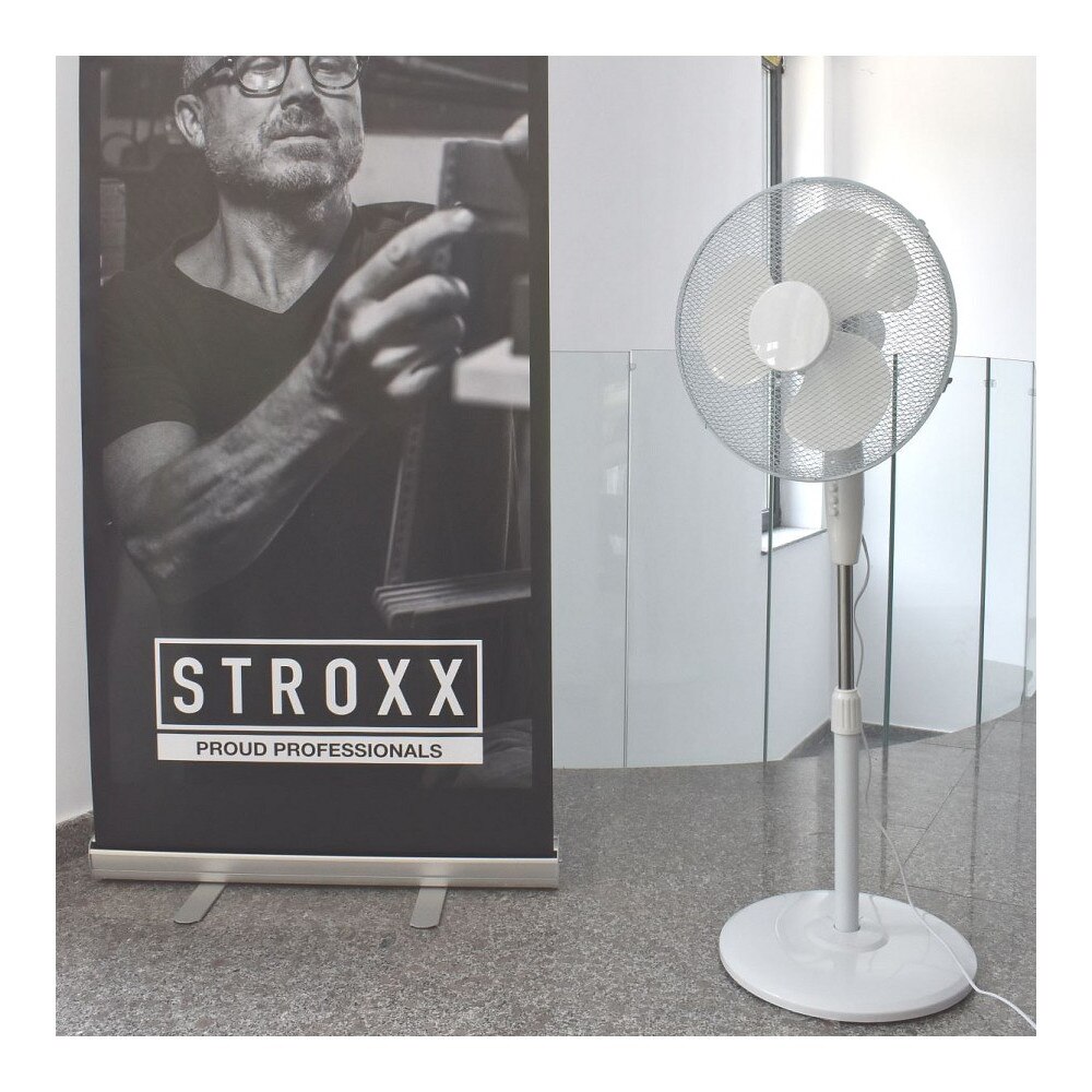 Ventilator de camera cu picior, STROXX, diametru ventilator 400 mm, 40W ...