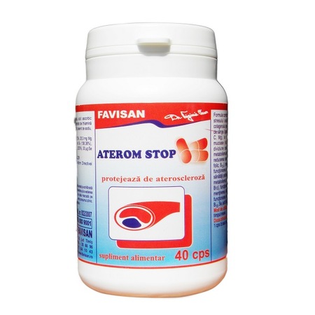 Aterom Stop, 40 capsule Favisan - eMAG.ro
