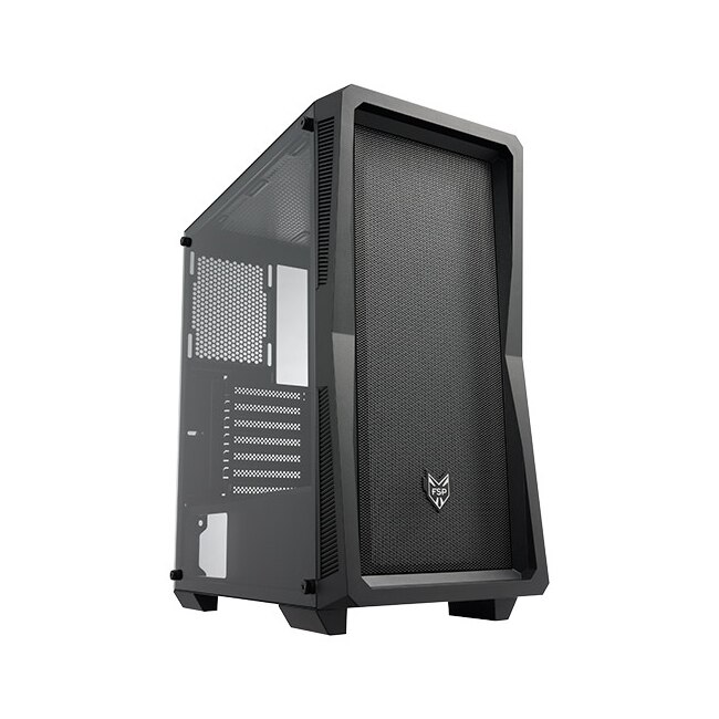 Carcasa FSP CMT212 ARGB TG Mid-Tower, Negru - eMAG.ro