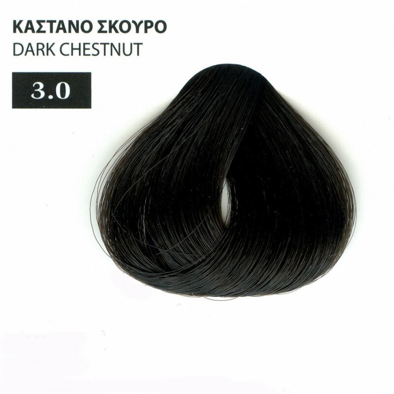 Vopsea de par, Exclusive Professional, nr 3.0 Castaniu Inchis,100ml, cu ...
