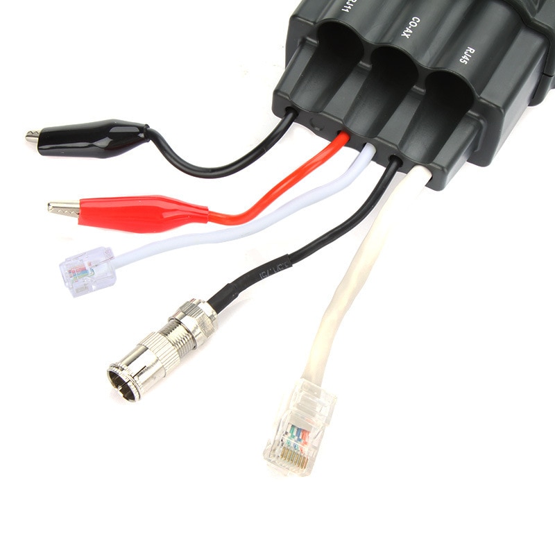 BNC RJ45 RJ11 кабелен тестер, GOGOU, черен - eMAG.bg