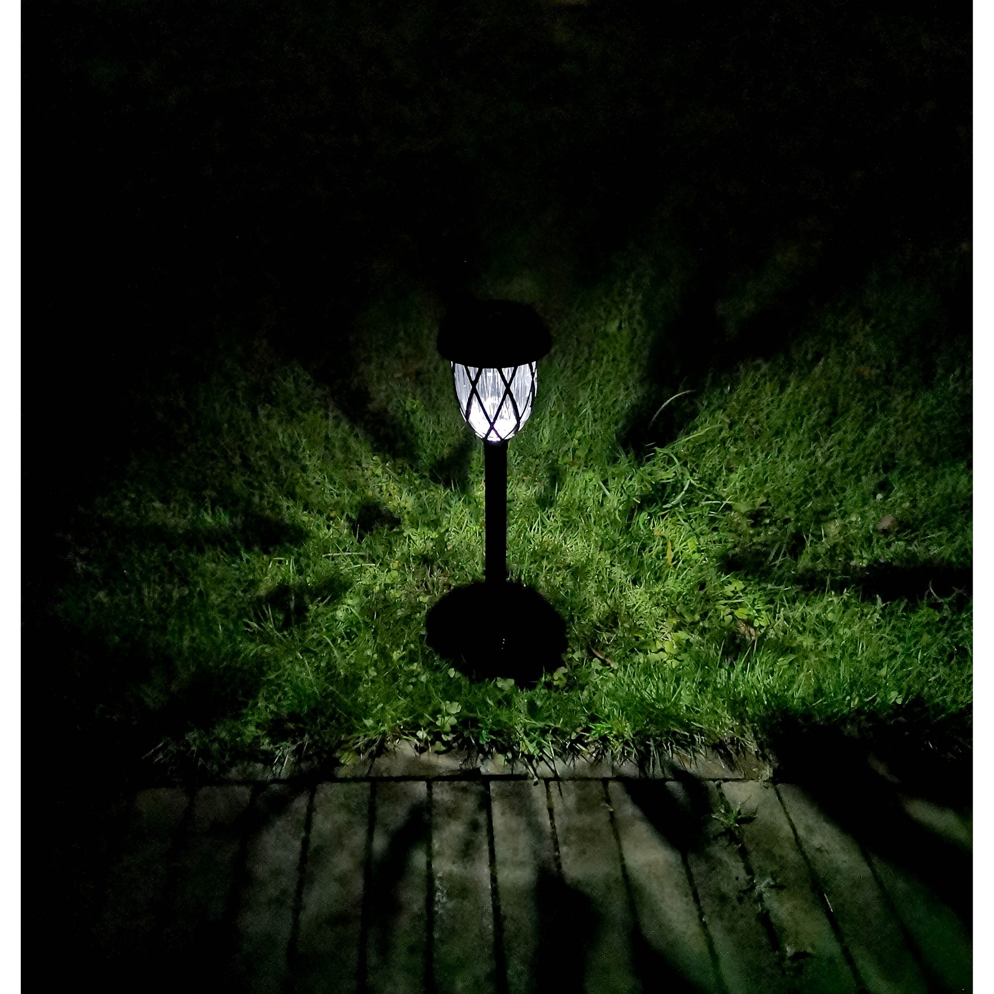 Pachet 4 lampi solare LED de exterior pentru gradina Star-Light, 0.06W ...