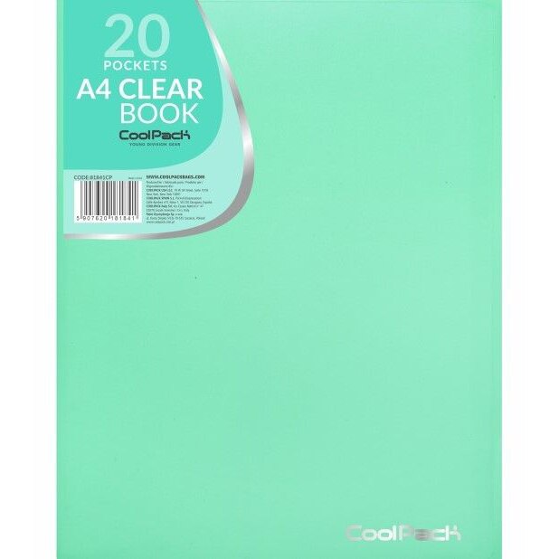 Set 5 mape A4 cu 20 de folii Coolpak PASTEL, 5 culori - eMAG.ro