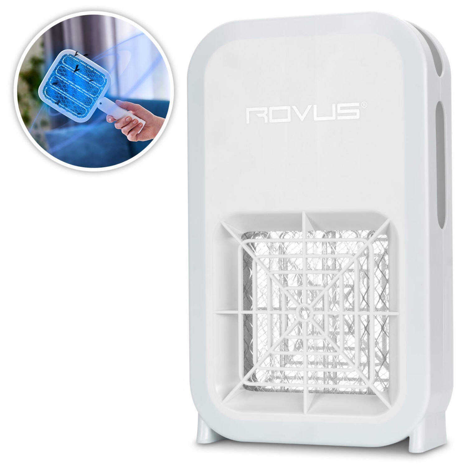 Aparat antiinsecte electric cu UV, Rovus Mosquito Killer 2 in 1 ...