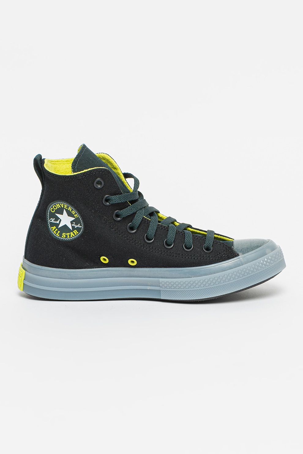 Converse, Tenisi unisex inalti Chuck Taylor All Star CX, Negru/ Verde ...
