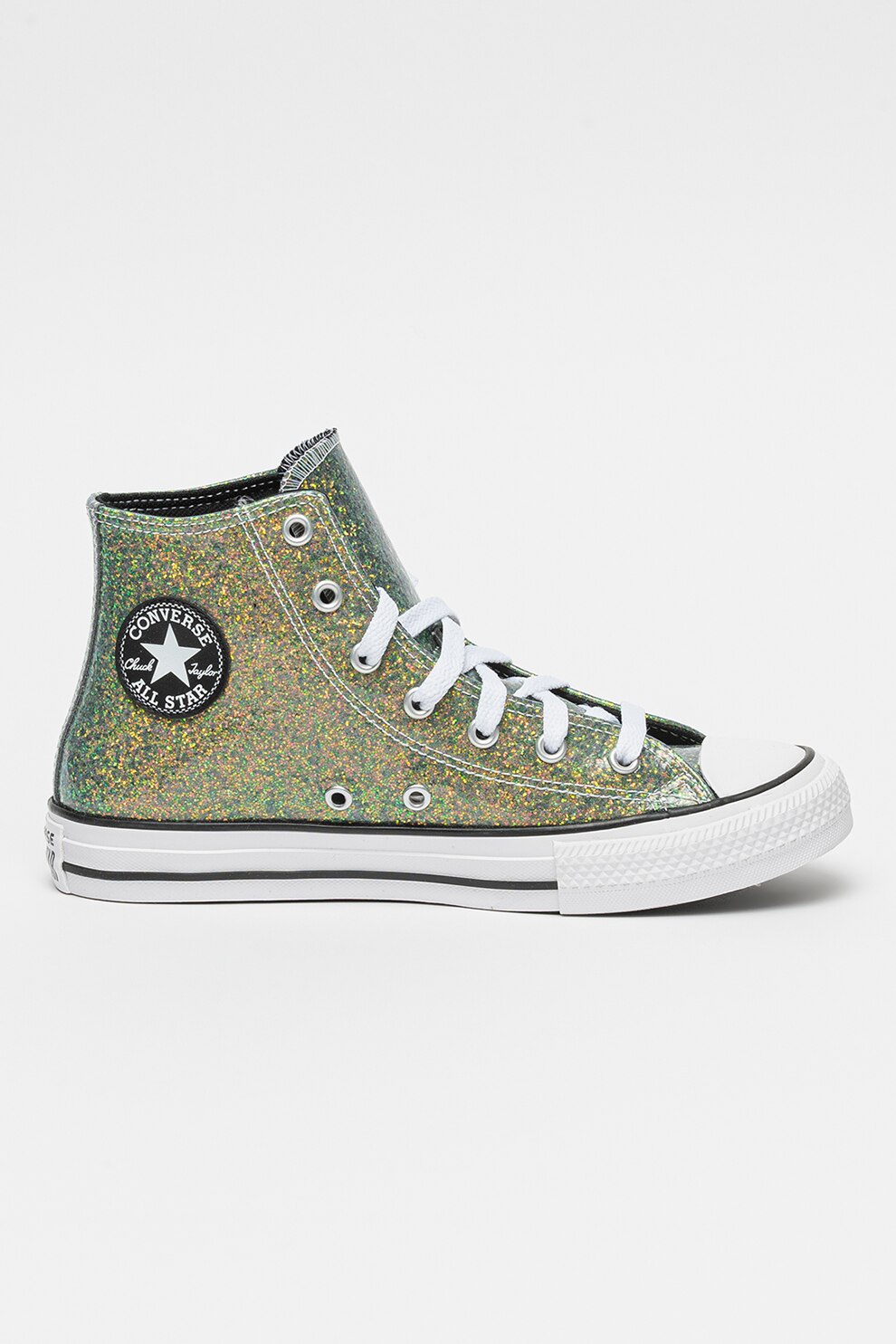 Converse, Tenisi inalti si stralucitori Chuck Taylor All Star ...