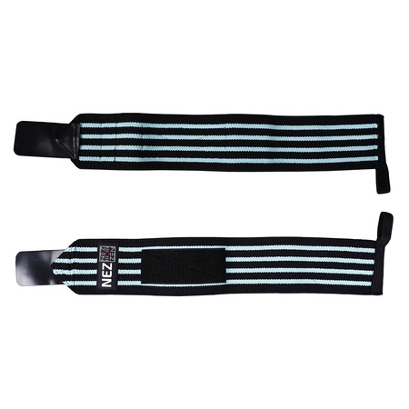 Fase Elastice NEZ Wrist Wraps 52cm Aqua - Protectie incheieturi cu ...