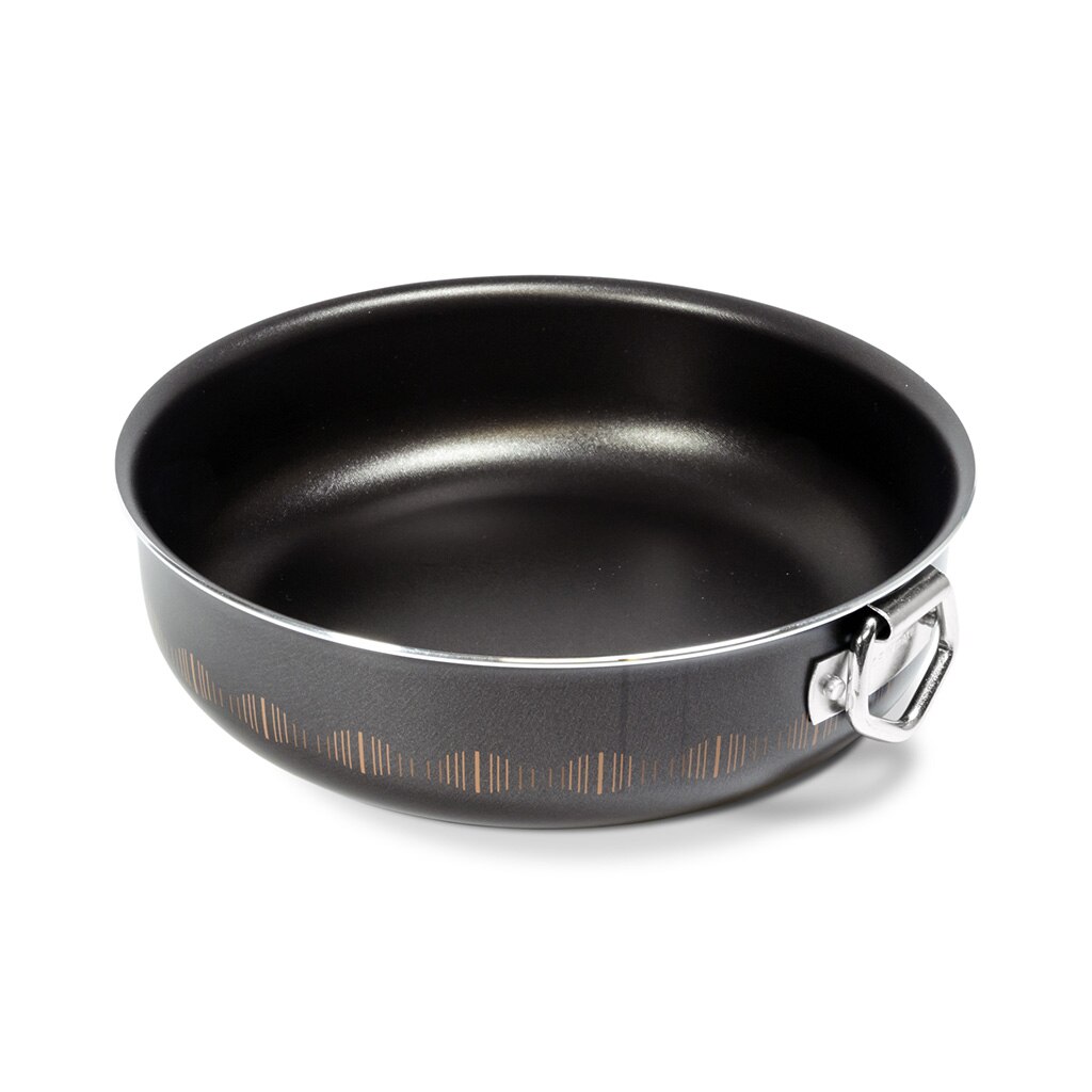 Tava copt tort Alluflon Costanza, Aluminiu, Antiaderenta, Negru, 24 cm ...