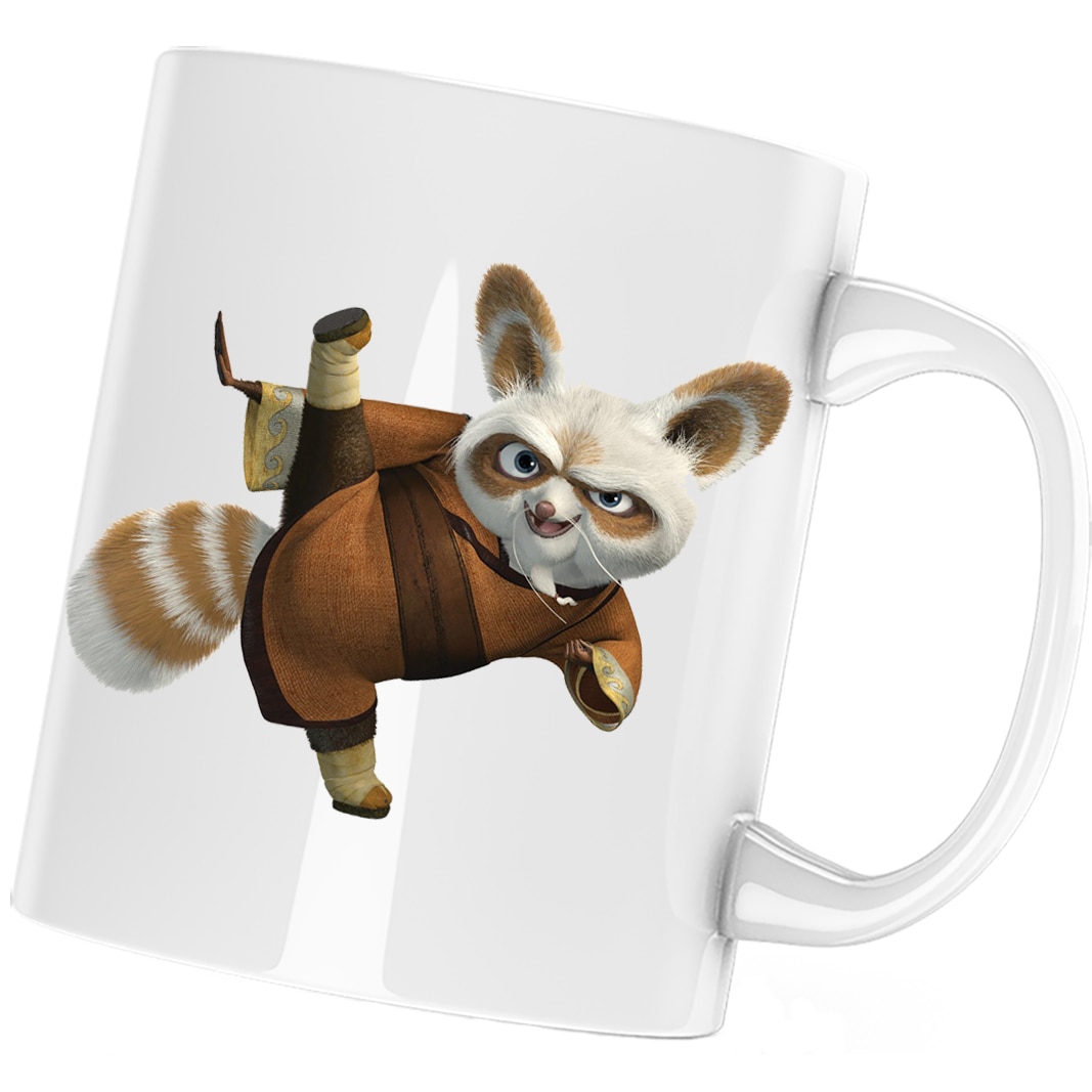 Cana Kung Fu Panda Master Shifu Sensei Antrenor, alba, 330 ml - eMAG.ro