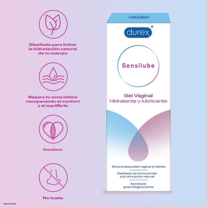 Gel intim Durex Sensilube - Gel Vaginal Hidratant si Lubrifiant, pe ...