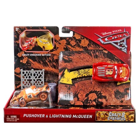 Детски комплект за игра Disney Cars 3 460742 1-6/2-49, Crasher Pushover ...