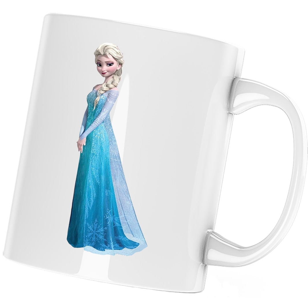 Cana Regatul de Gheata Elsa Frozen Craciun, alba, 330 ml - eMAG.ro