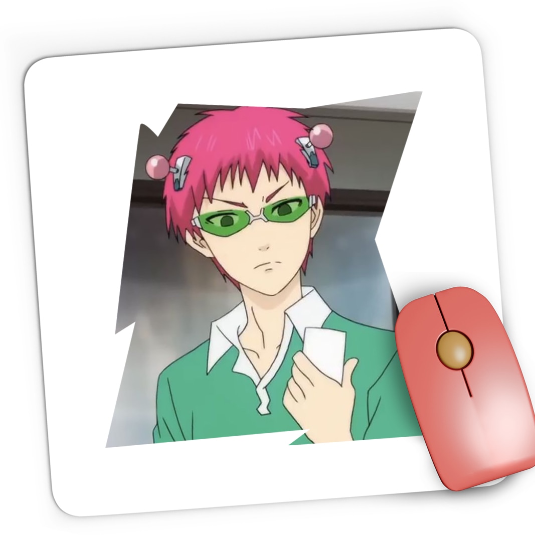 Gaming Egérpad Kusuo Saiki Shuichi Aso Anime Manga, 21x19 cm - eMAG.hu
