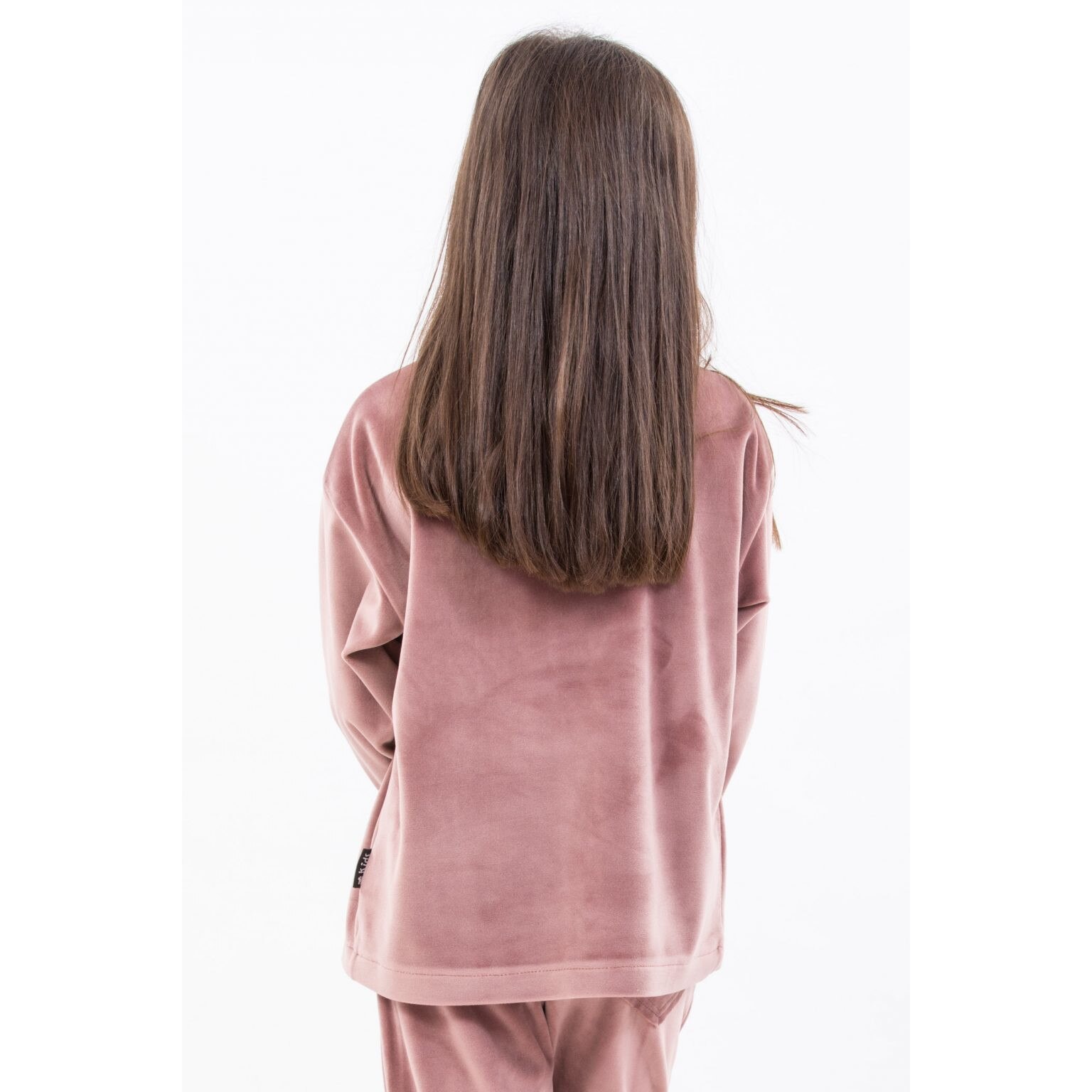 Bluza copii Different Kids, Soft Pink Velvet, catifea roz, 12 ani - eMAG.ro
