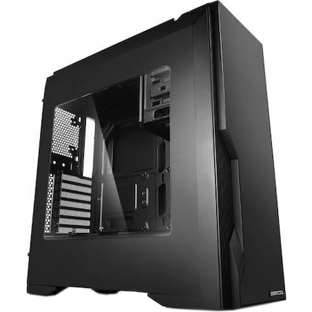 Carcase Deepcool Dukase V2, Mid Tower, fara sursa, Negru - eMAG.ro