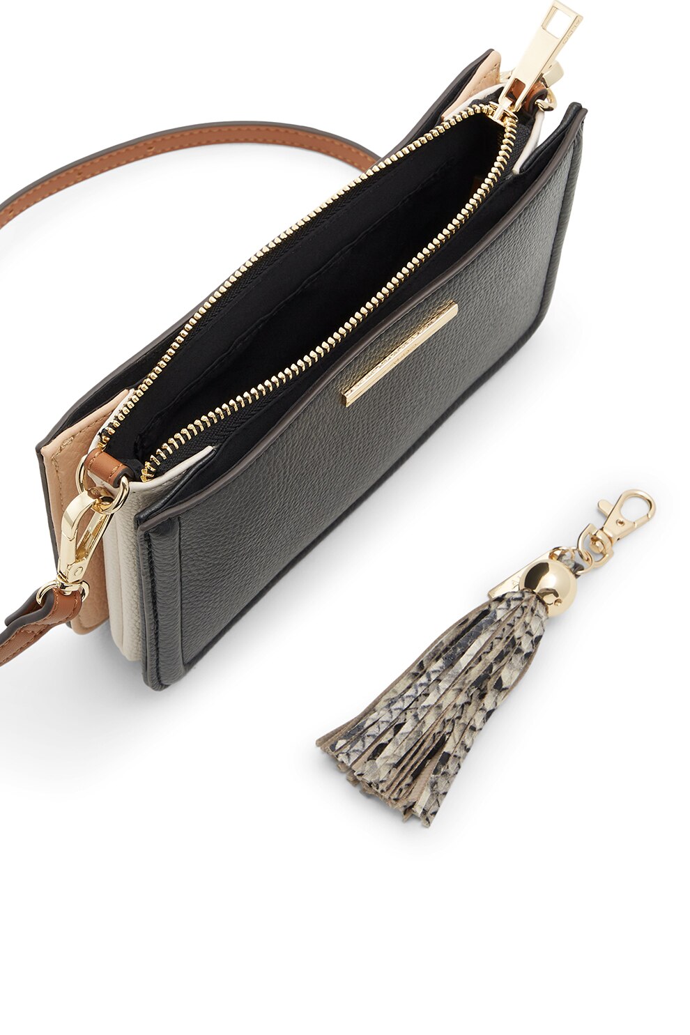 Aldo, Geanta crossbody din piele ecologica cu aspect texturat Riessi ...