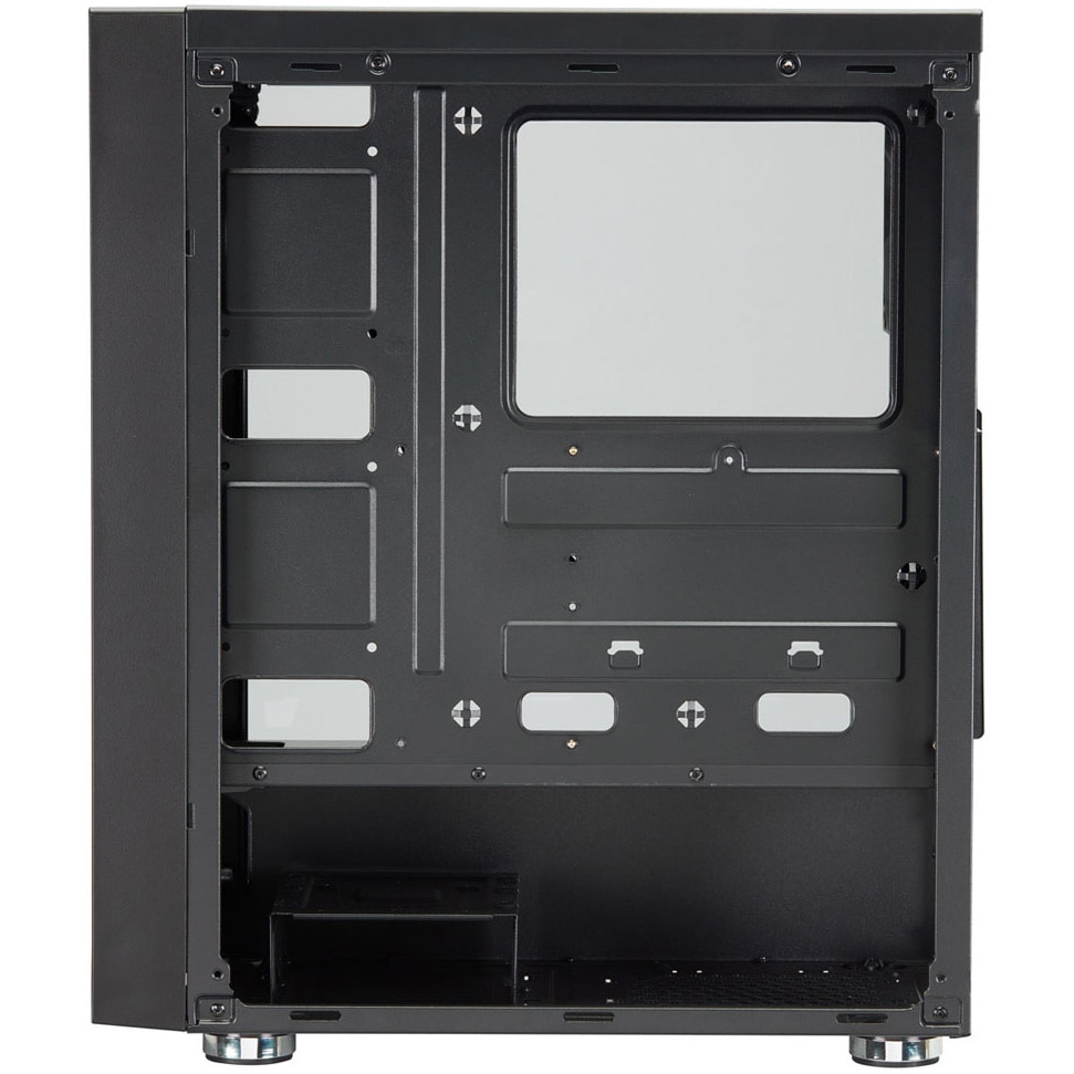 Carcasa FSP CMT151 ARGB, Mid-Tower, fara sursa, ATX, Black - eMAG.ro