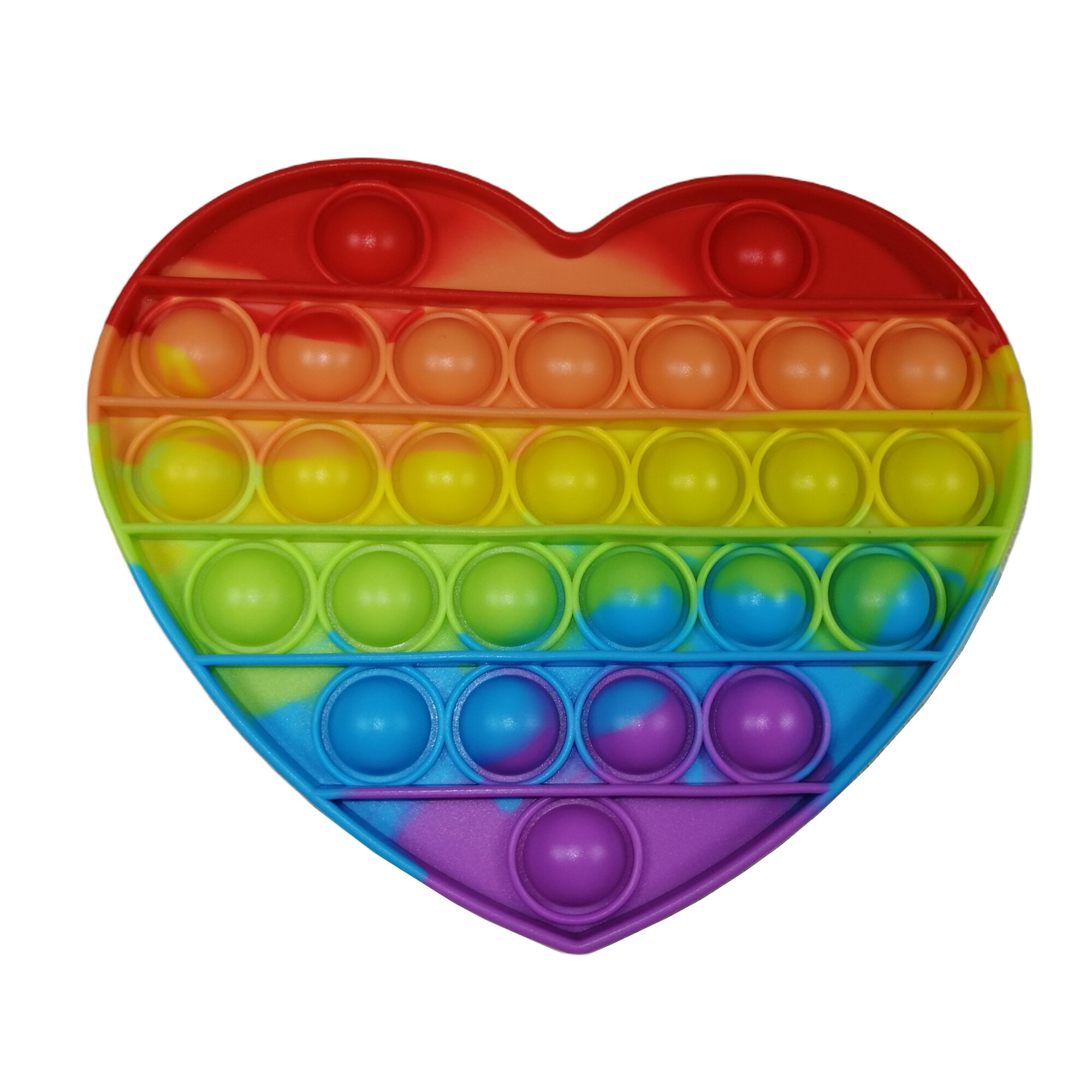 Jucarie interactiva pentru copii, Pop-it, Heart Mania, 12 cm ...